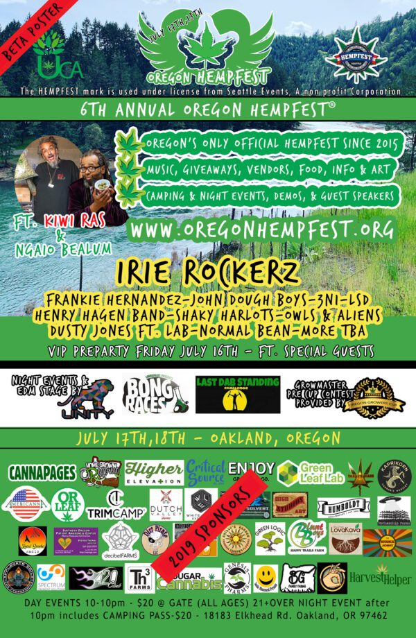 Official Annual Oregon HEMPFEST Festival – Oregon's Largest Cannabis ...